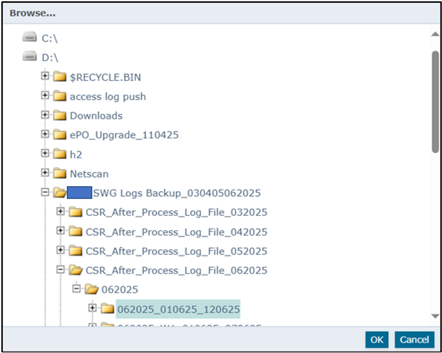 SWG On-Prem | Basic Guide | Configure Log Sources to load back dated ...